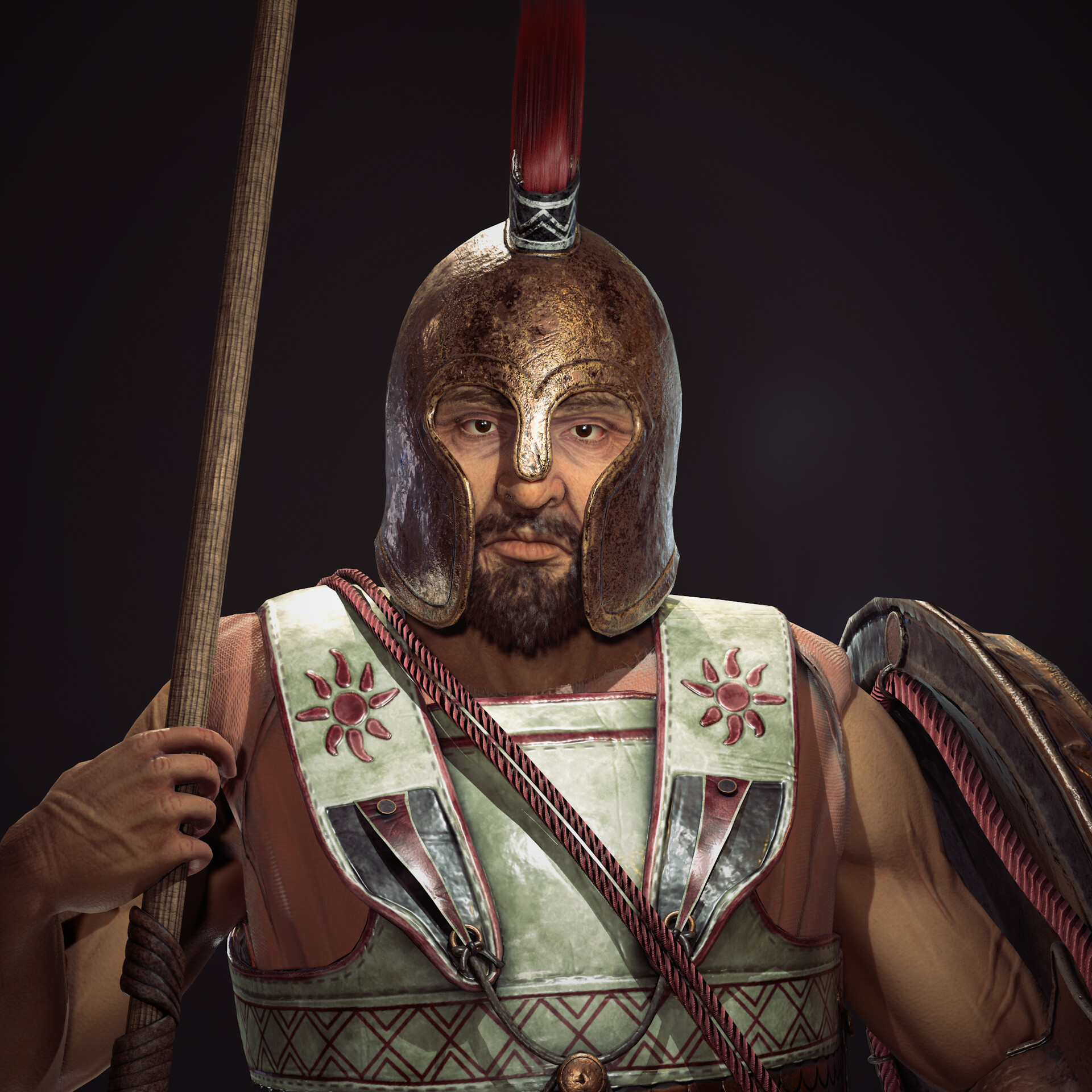 ArtStation - Greek Hoplite