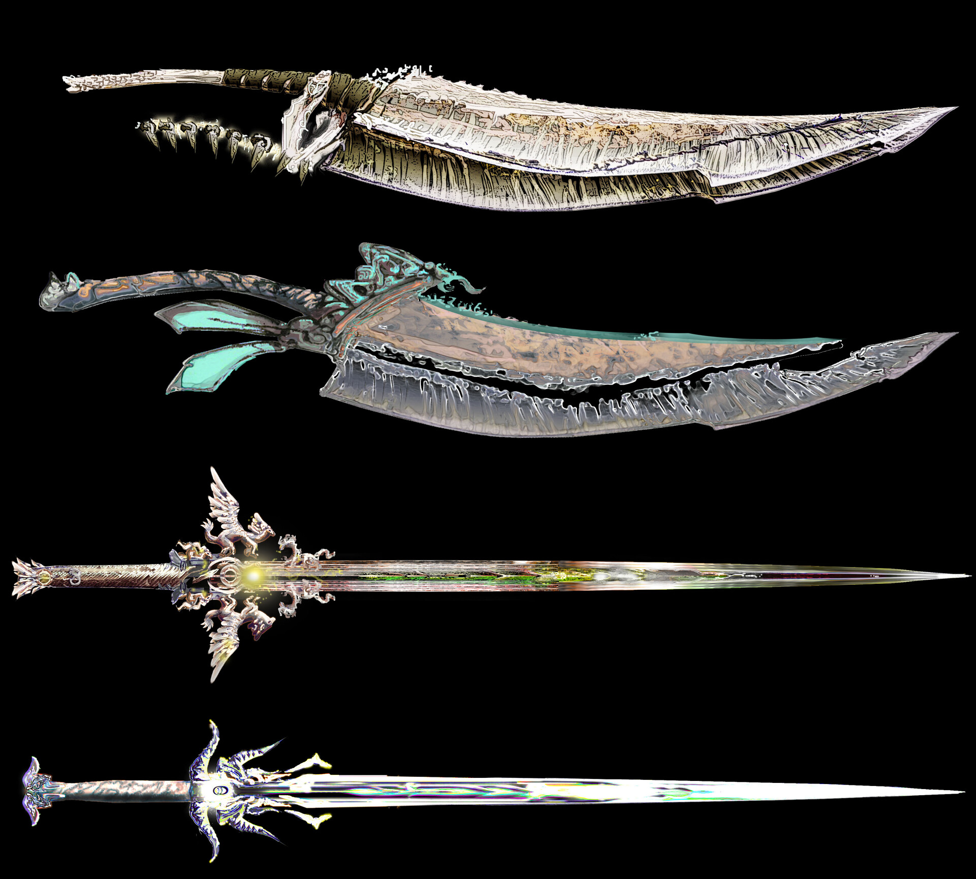 ArtStation - Weaponry 624 to 600