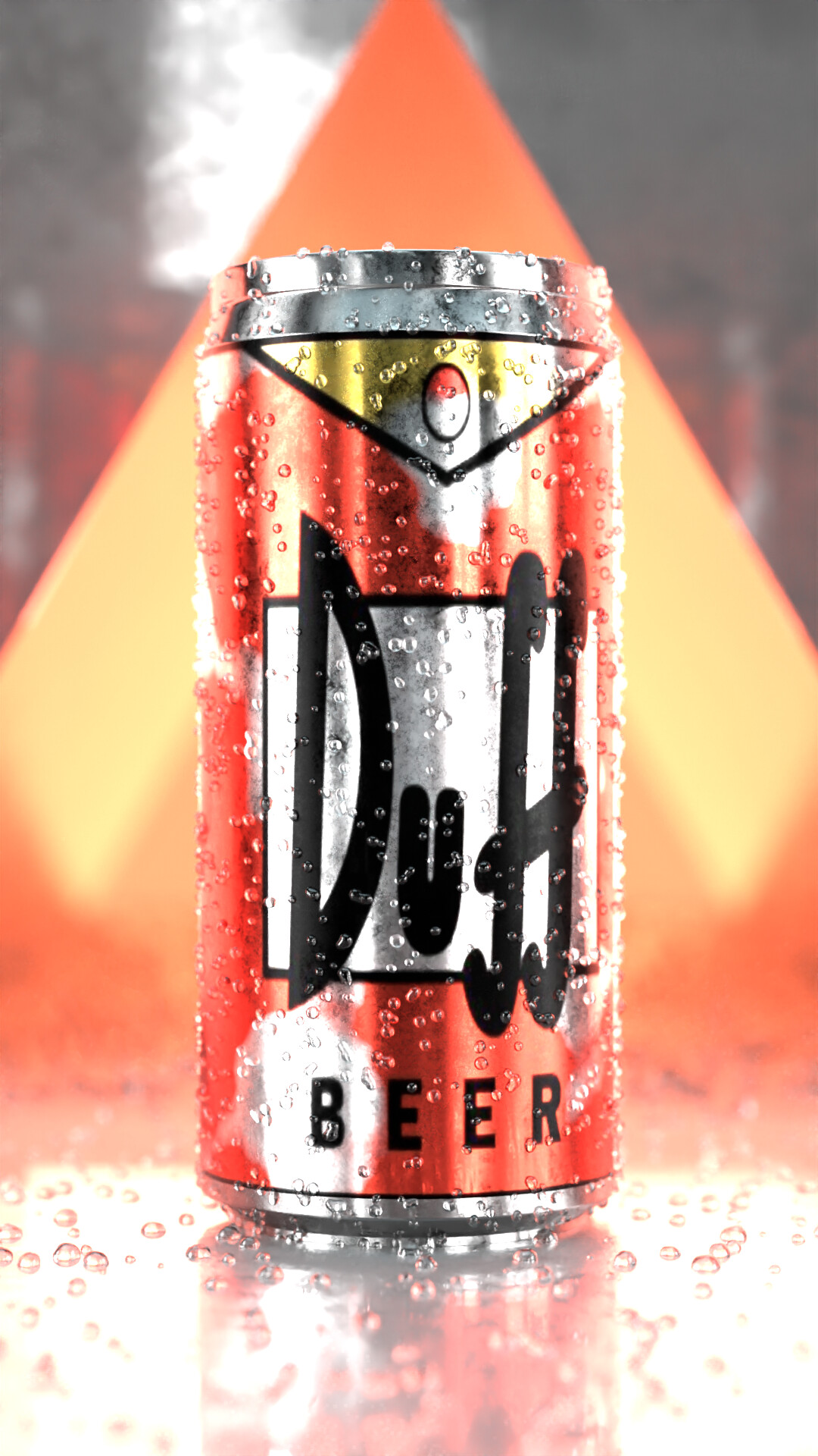 ArtStation - Wet "Duff Beer" Can