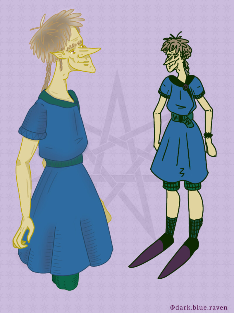 ArtStation - Dark Blue Raven