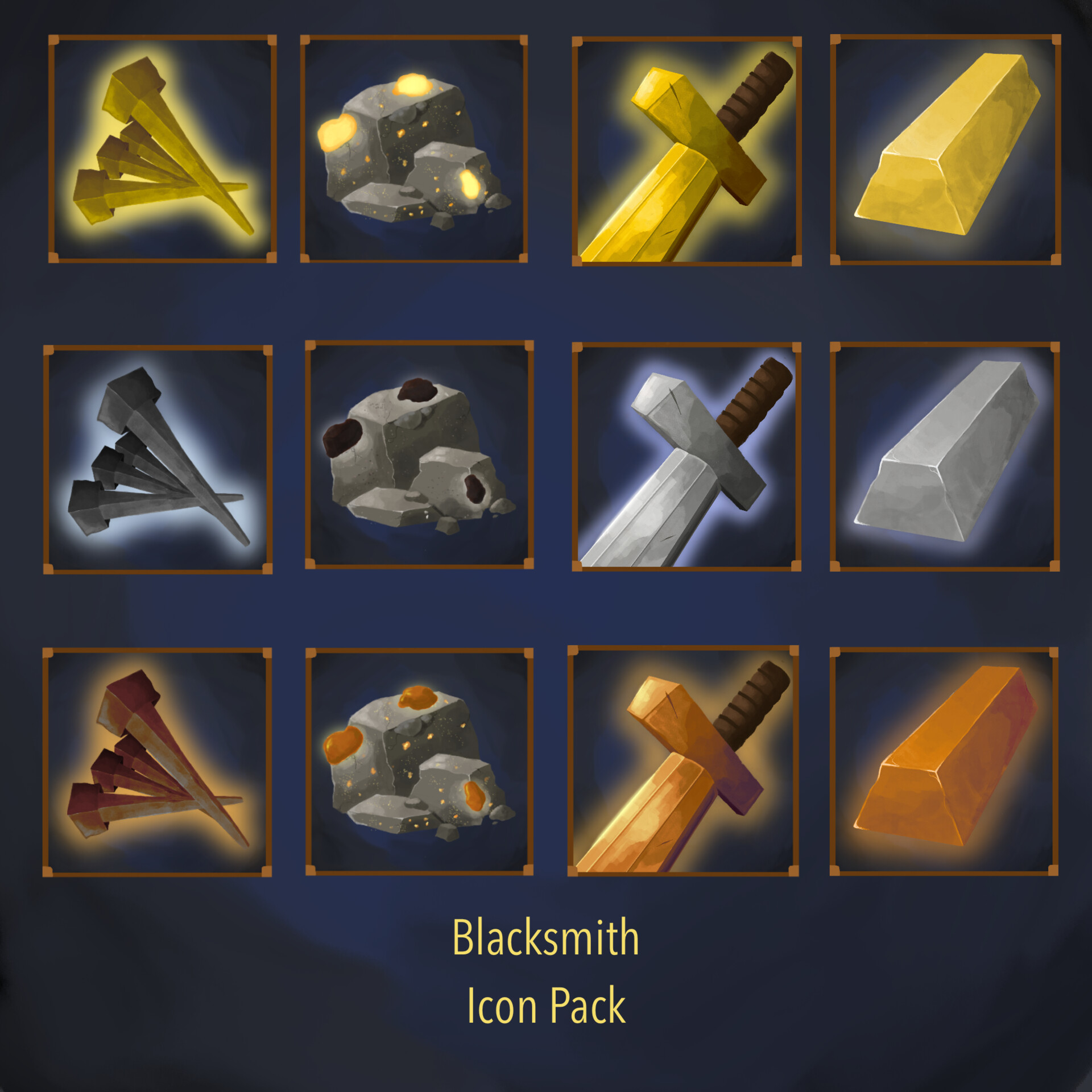 ArtStation - Blacksmith Icon Pack