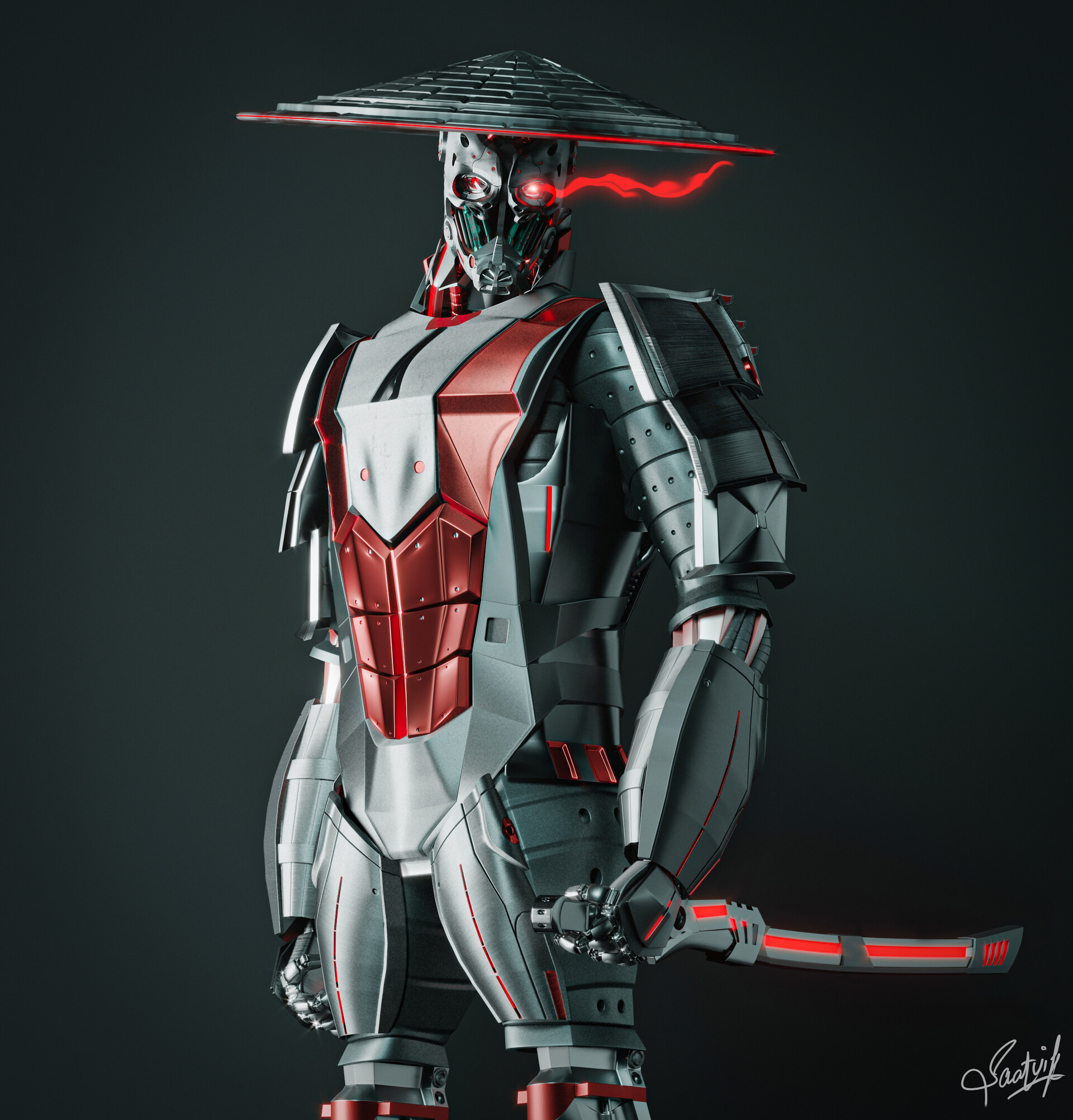 ArtStation - MECH SAMURAI