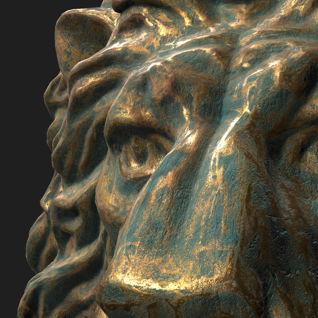ArtStation - Lion Relief