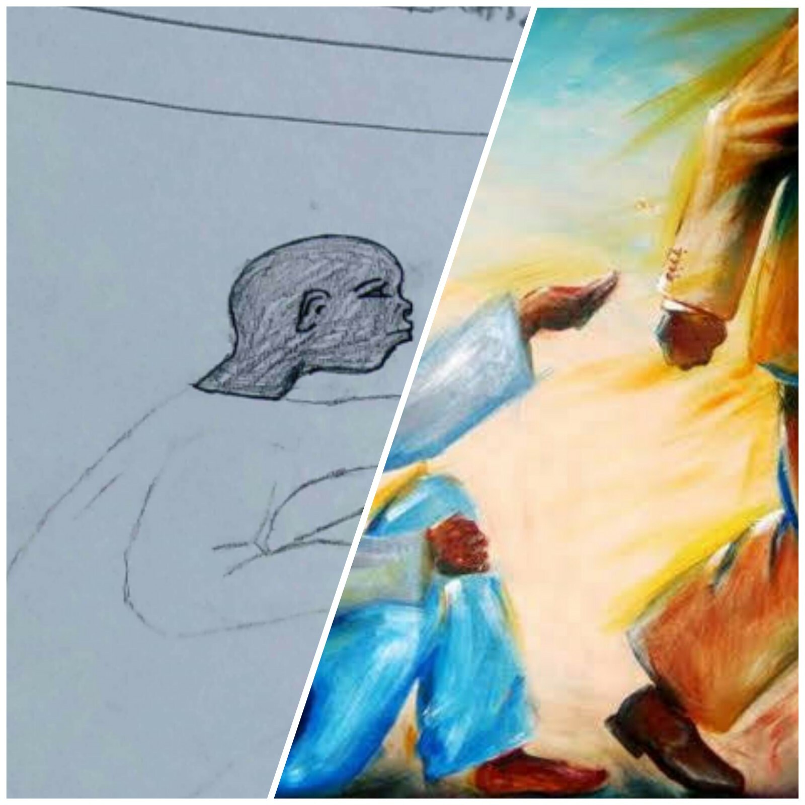 ArtStation - Drawing for Lazarus and The Rich Man Painting