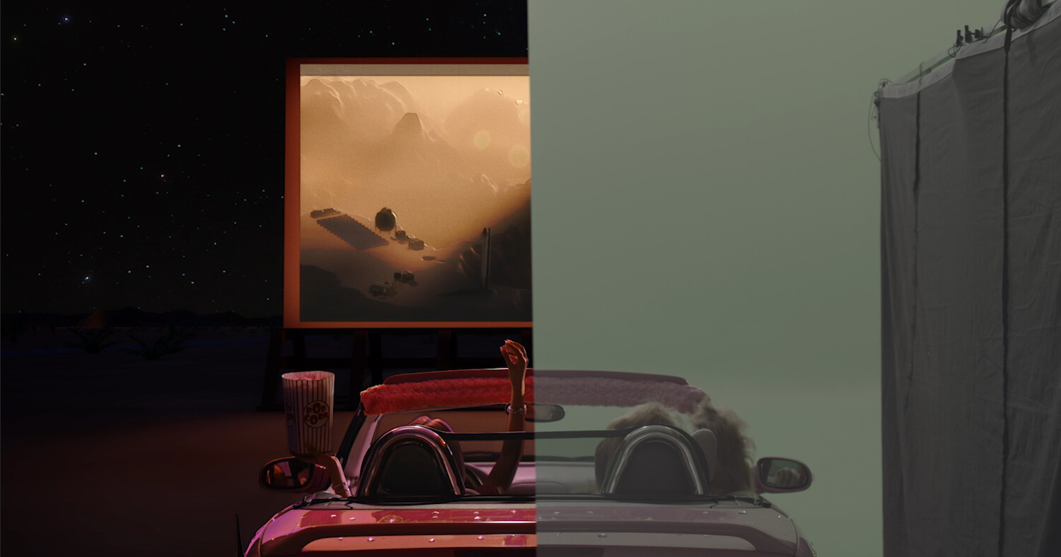 ArtStation - All VFX production for music video "Coming Out" from Lusya ...