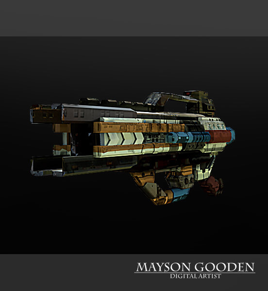 ArtStation - Future Assault Rifle Concept