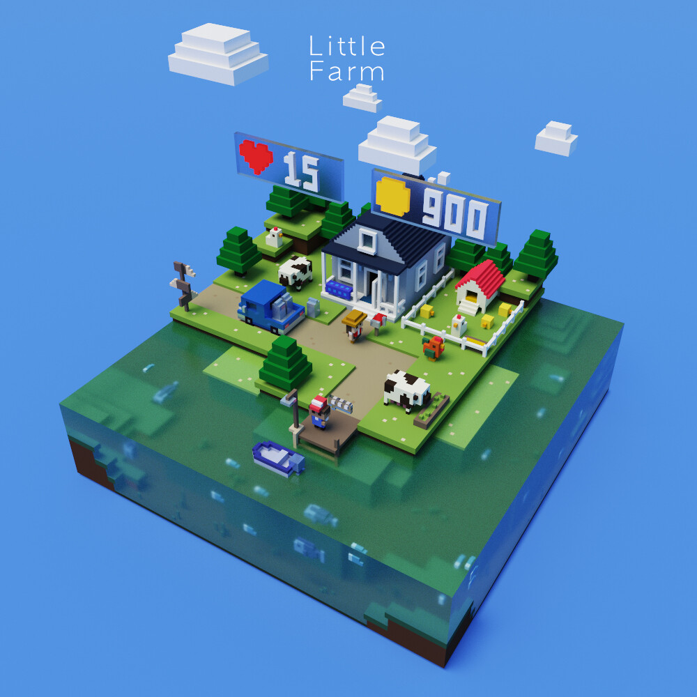 ArtStation - little farm