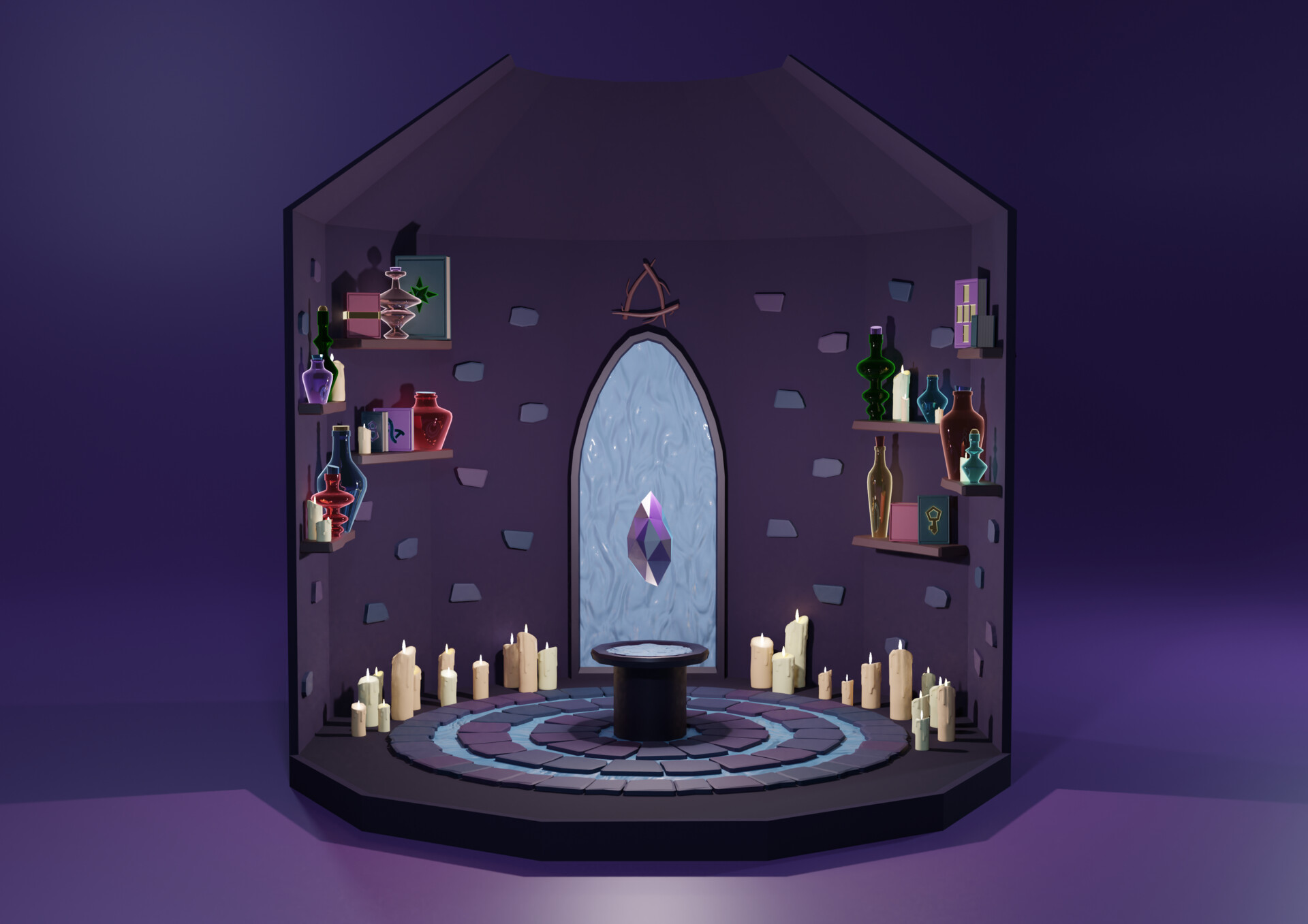 ArtStation - Wizard's room