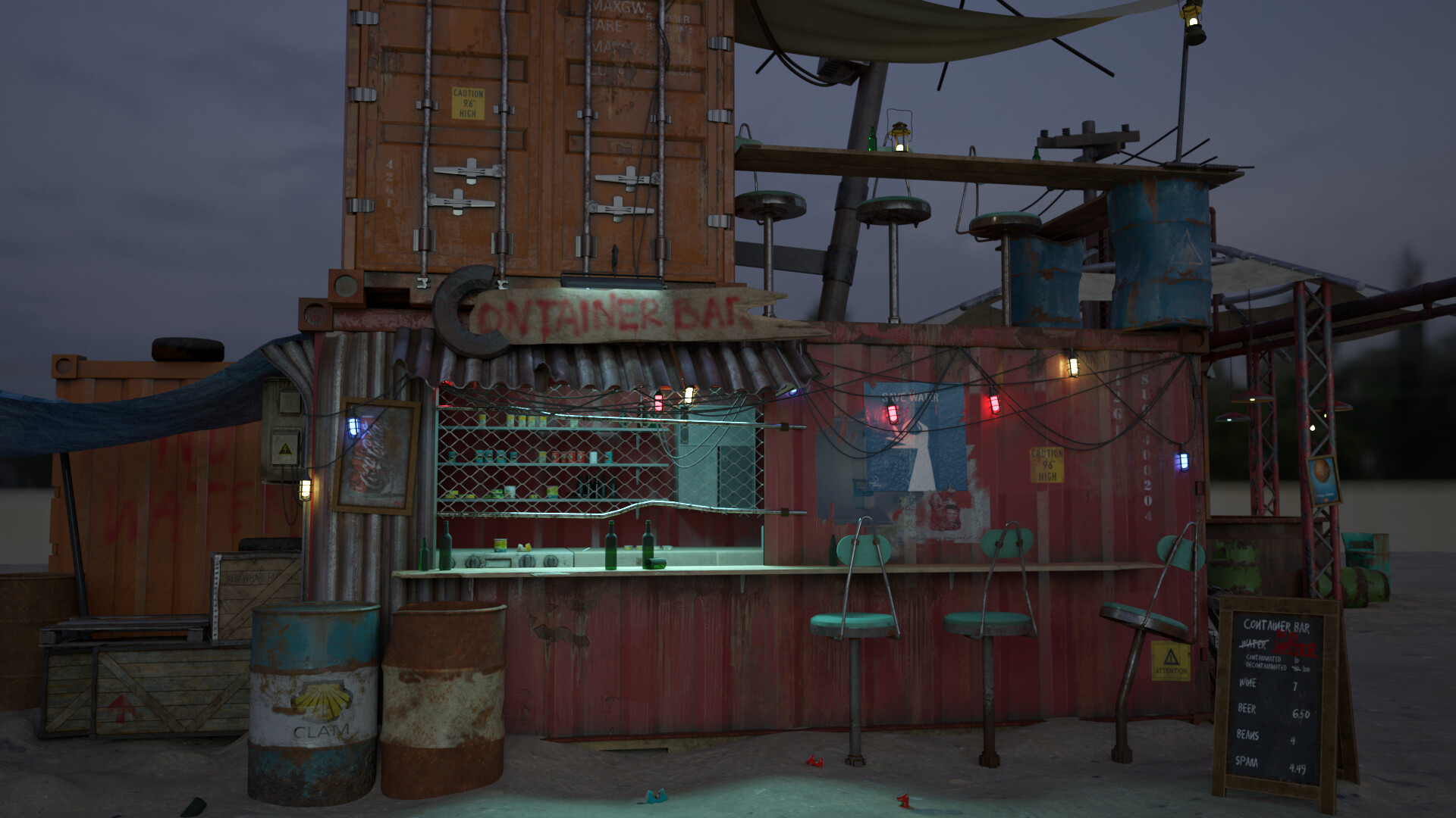 ArtStation - Desolate - Environment Project