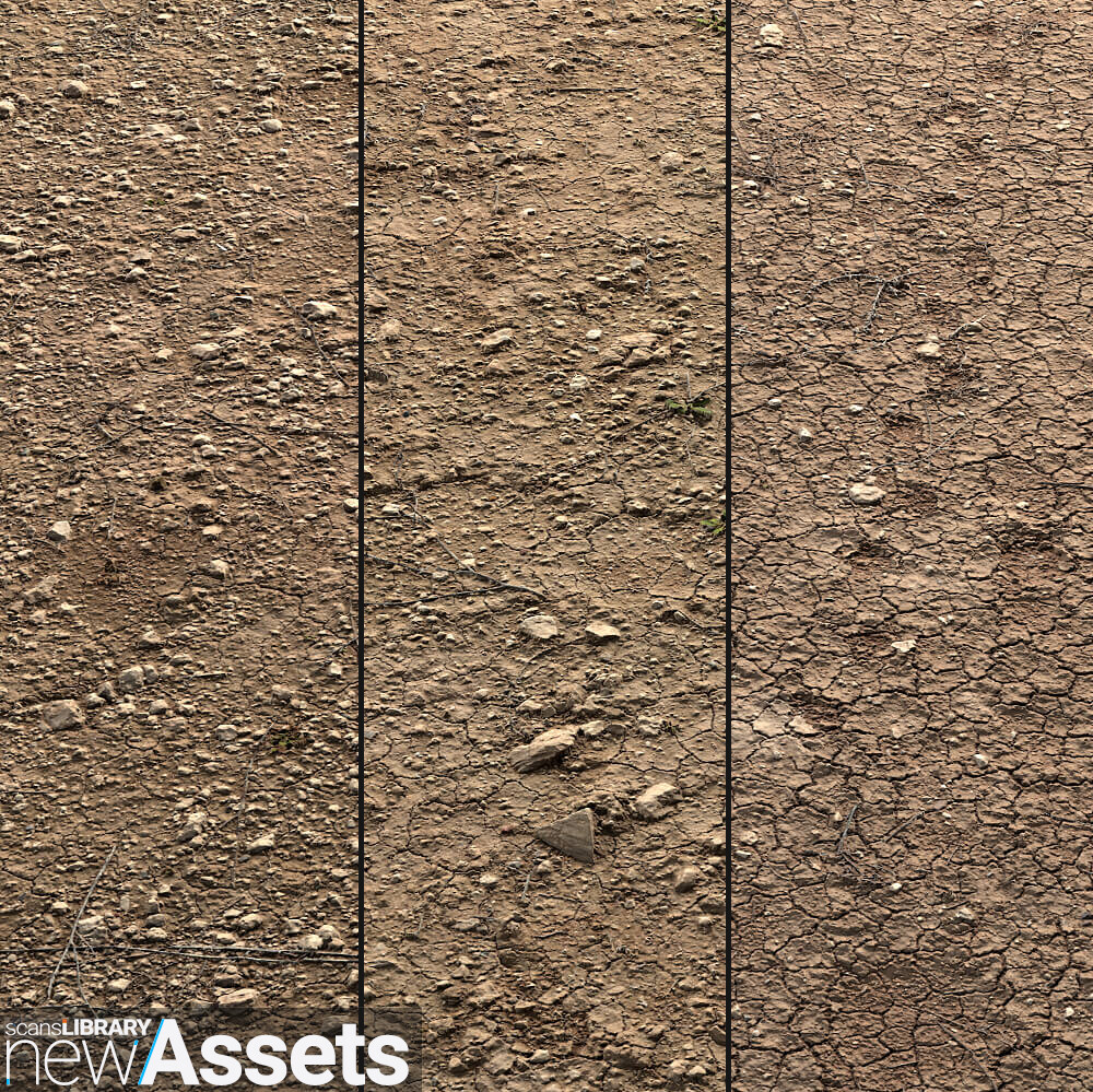 ArtStation - Cracked Soil Grounds