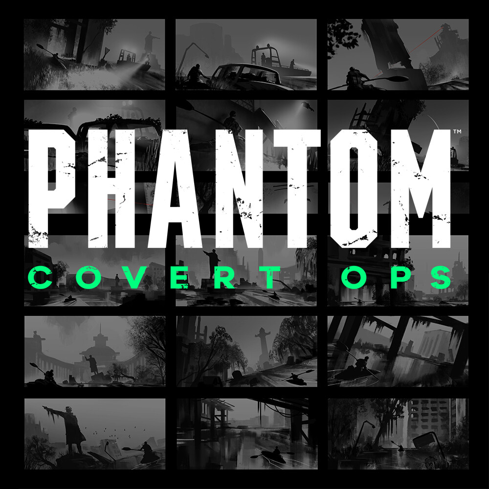 ArtStation - PHANTOM: COVERT OPS - THUMBNAIL SKETCHES