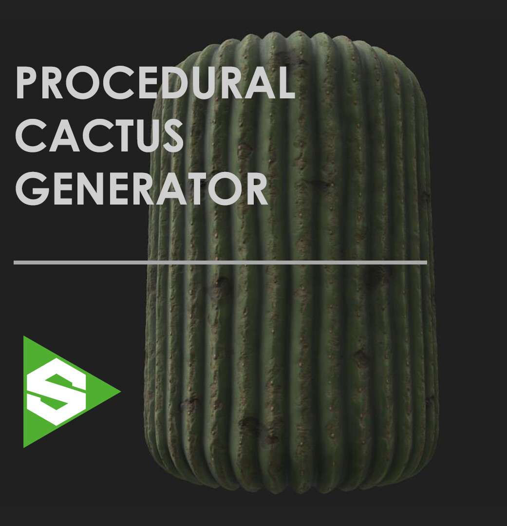 ArtStation - Cactus Plants (Substance Generator)