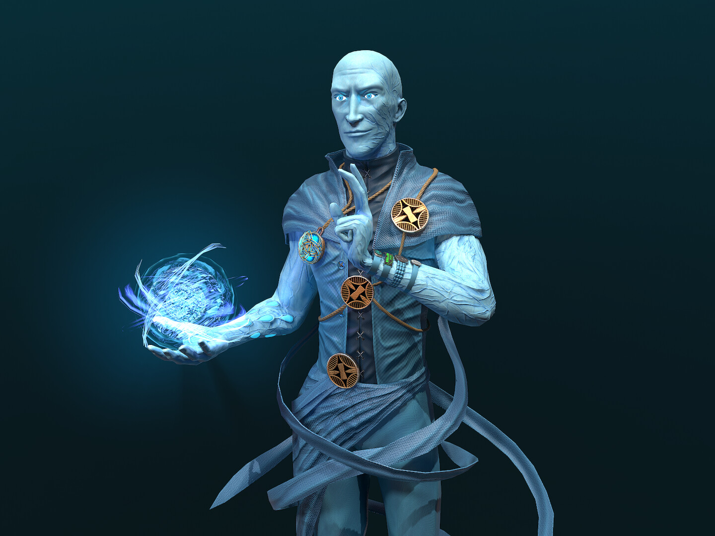 ArtStation - Dewin 3d character