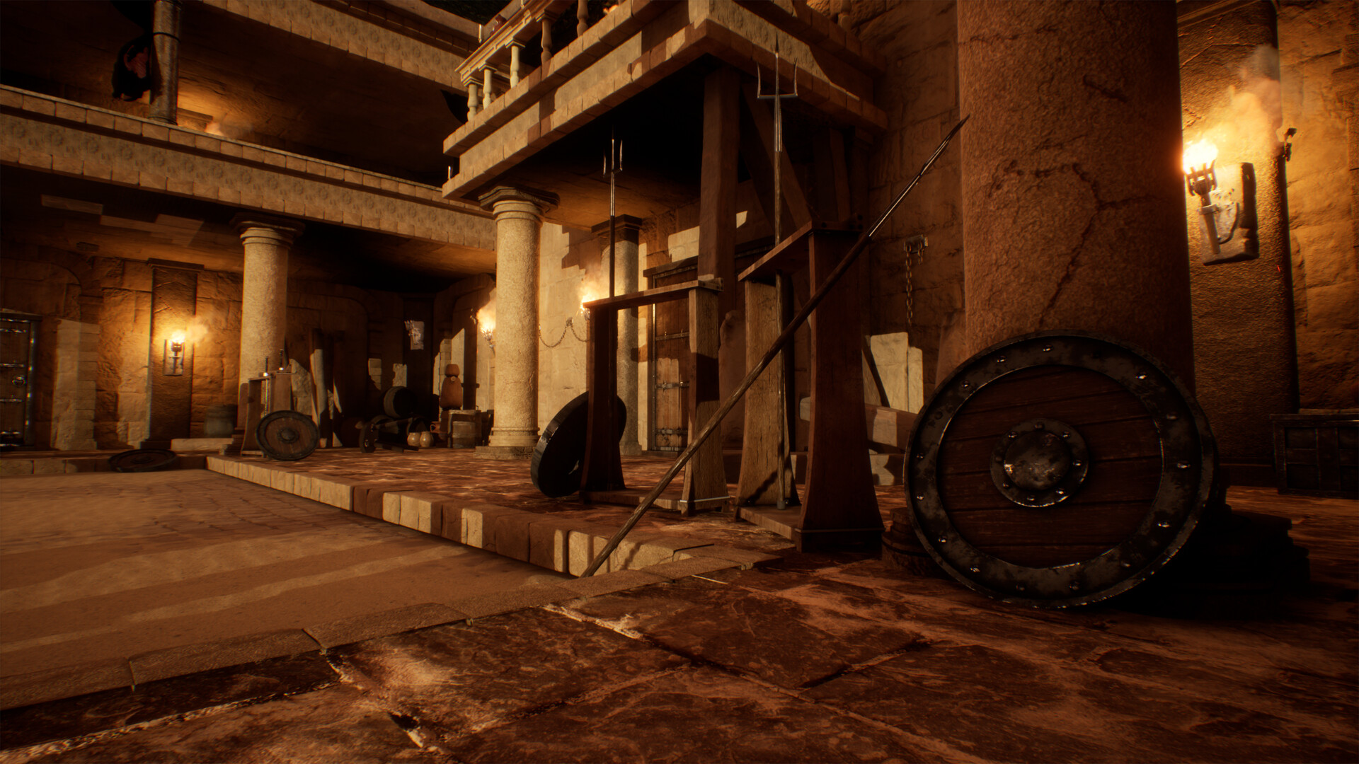 ArtStation - UE4 - Gladiator Training Camp