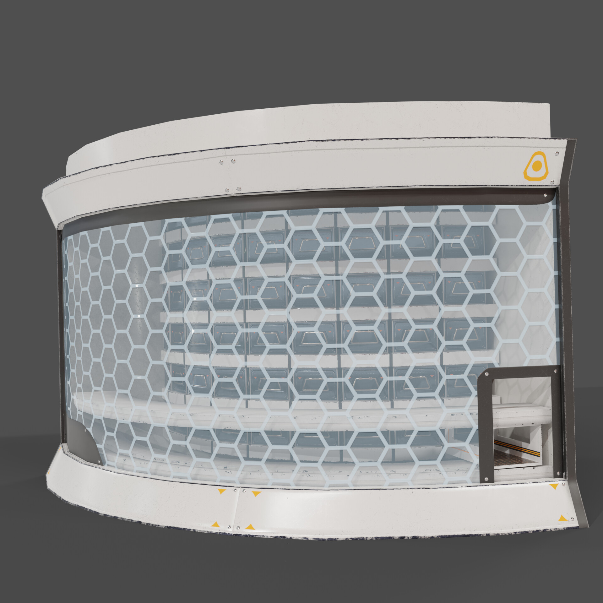 ArtStation - Sci-Fi Shelving System