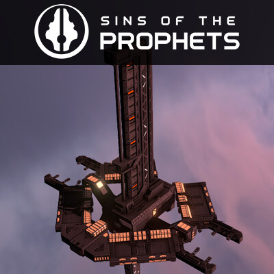 ArtStation - UNSC Moncton-Class Orbital Defense Platform (SMAC)