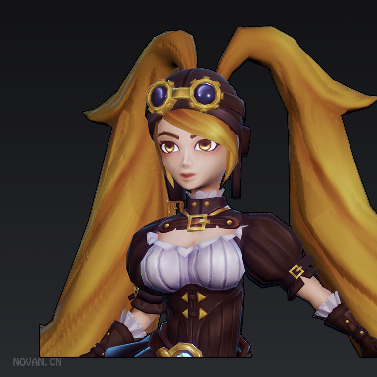 ArtStation - Layla Malefic Gunner [Mobile Legends]