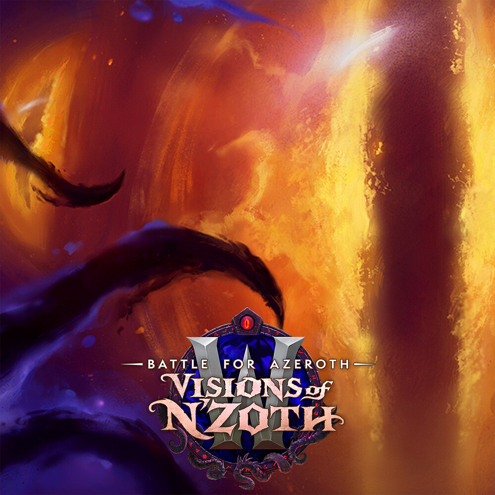 ArtStation - 8.3 "Visions of N'zoth" Loadscreen