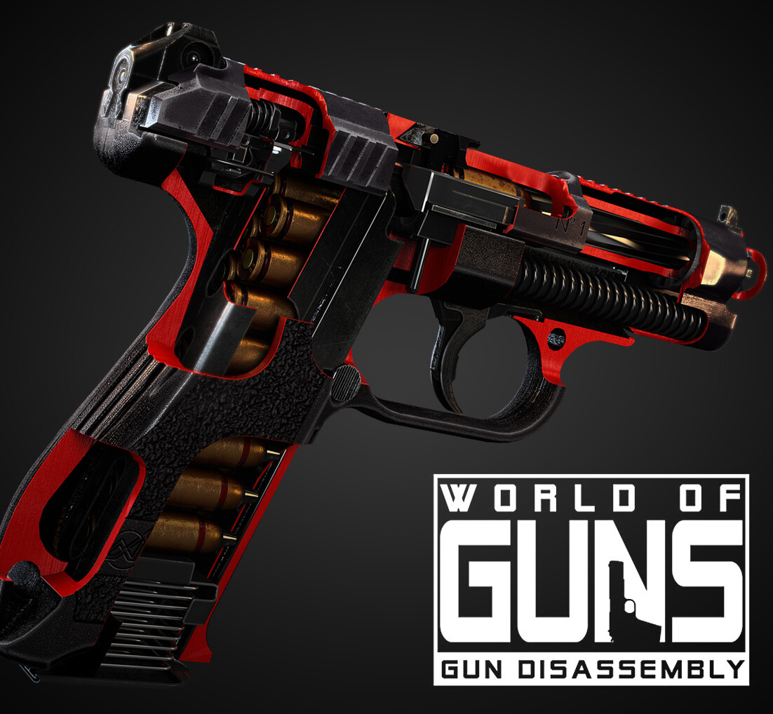 ArtStation - GSh-18 automatic pistol