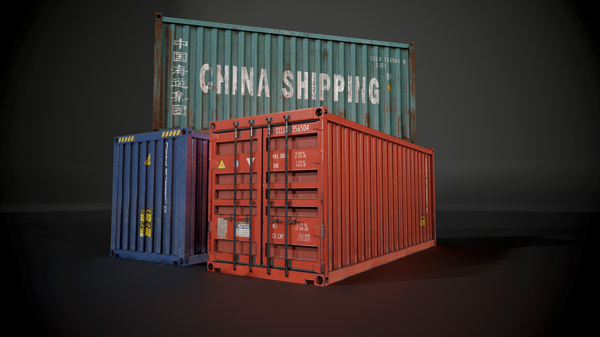 ArtStation - Shipping Containers