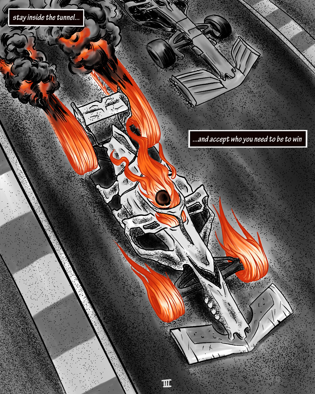 ArtStation - Ghost Rider - The Tunnel