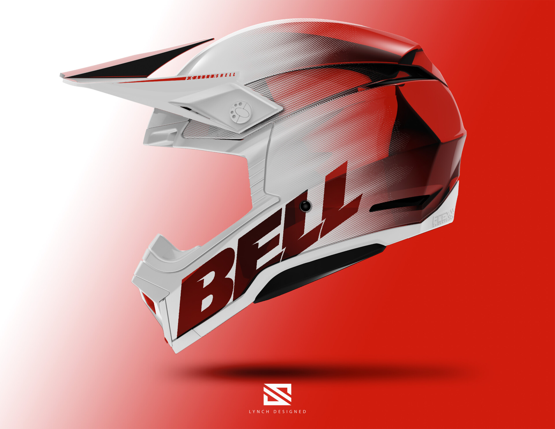 Lynch Designed - MOTO X HELMET GRAPHIC