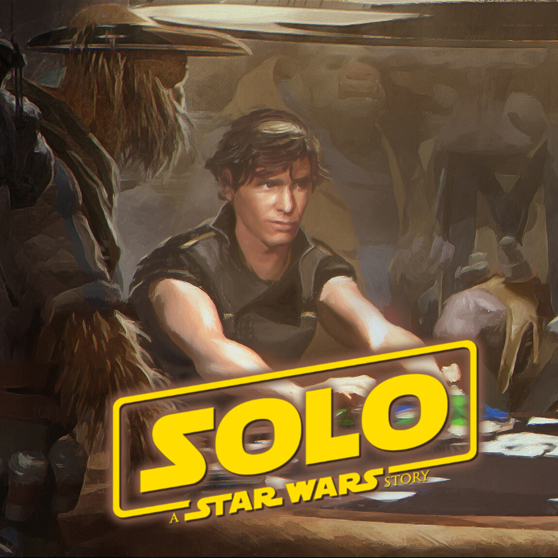 ArtStation - SOLO: A Star Warsy Story ( 2018 ) Early Key art for Sabacc ...