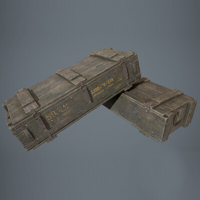 ArtStation - Military Crate