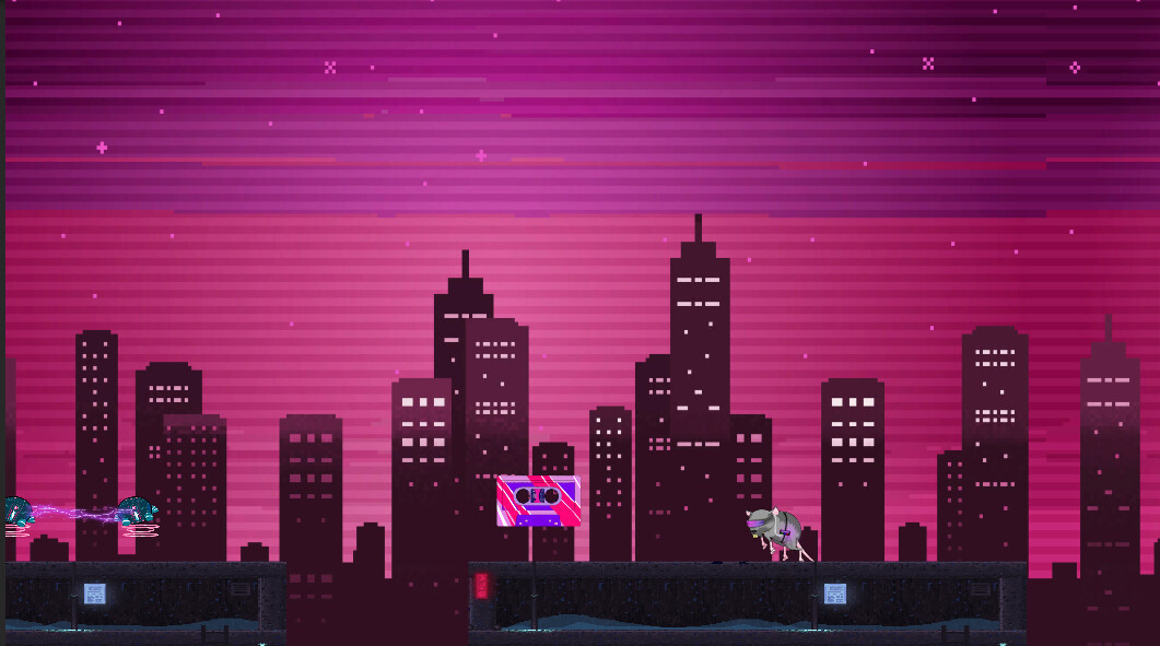 ArtStation - Crazy Rat (2D Game Screenshot)