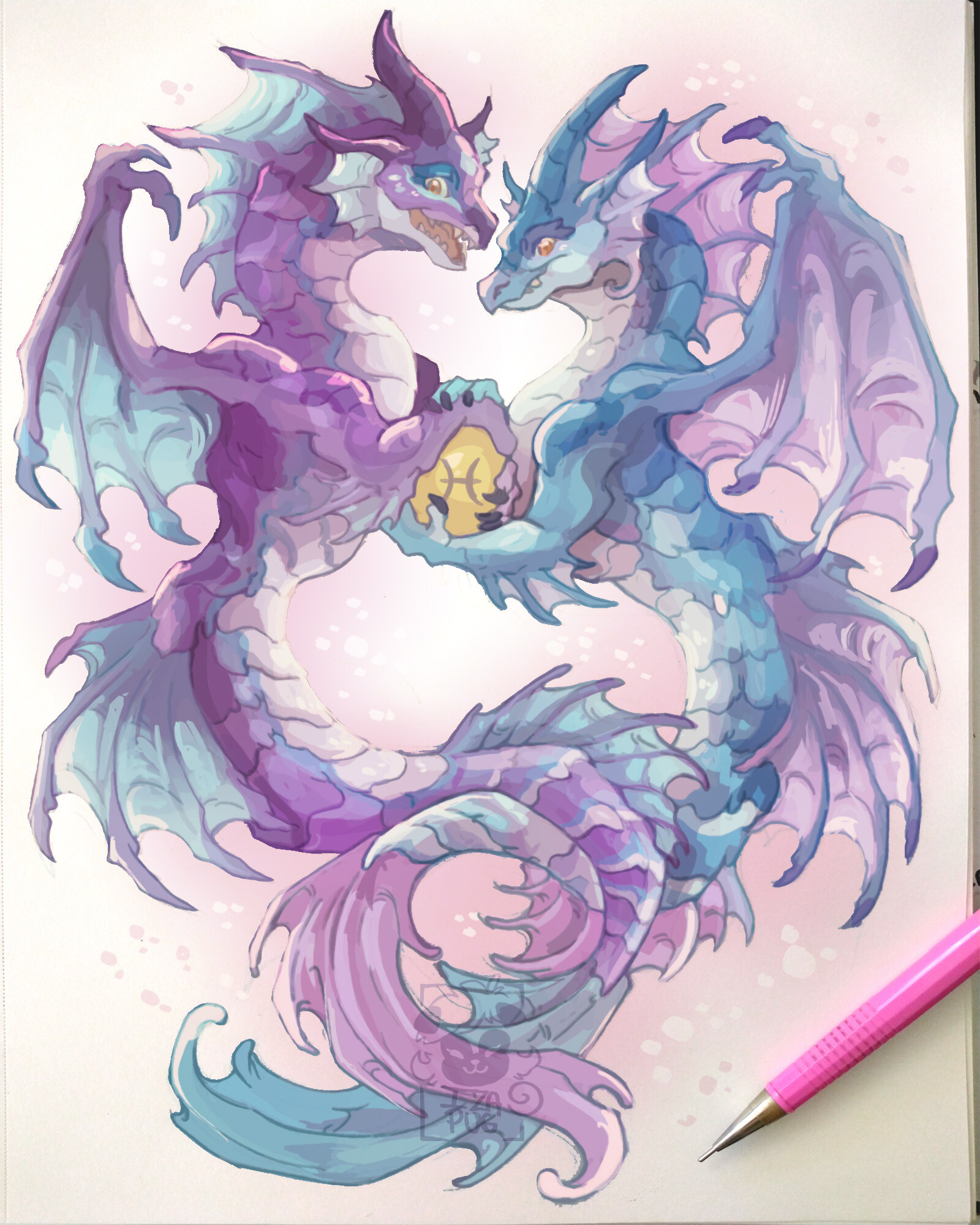 ArtStation - Zodiac Dragons