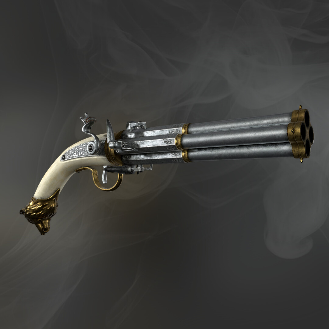 ArtStation - Flintlock Pistol
