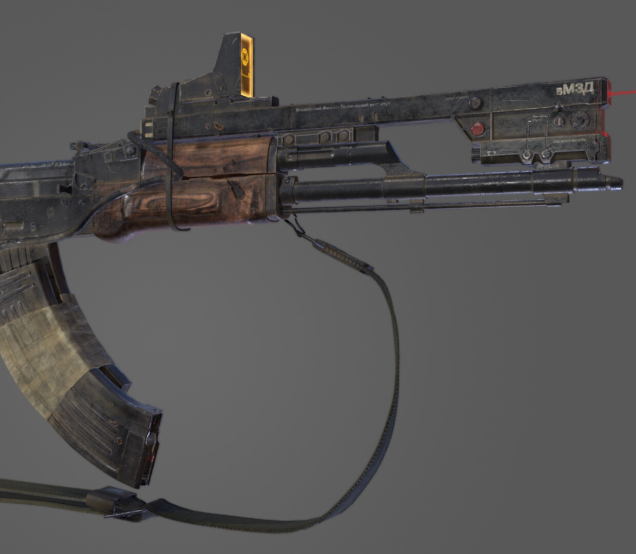 ArtStation - Elysium Modified AKM Fanart