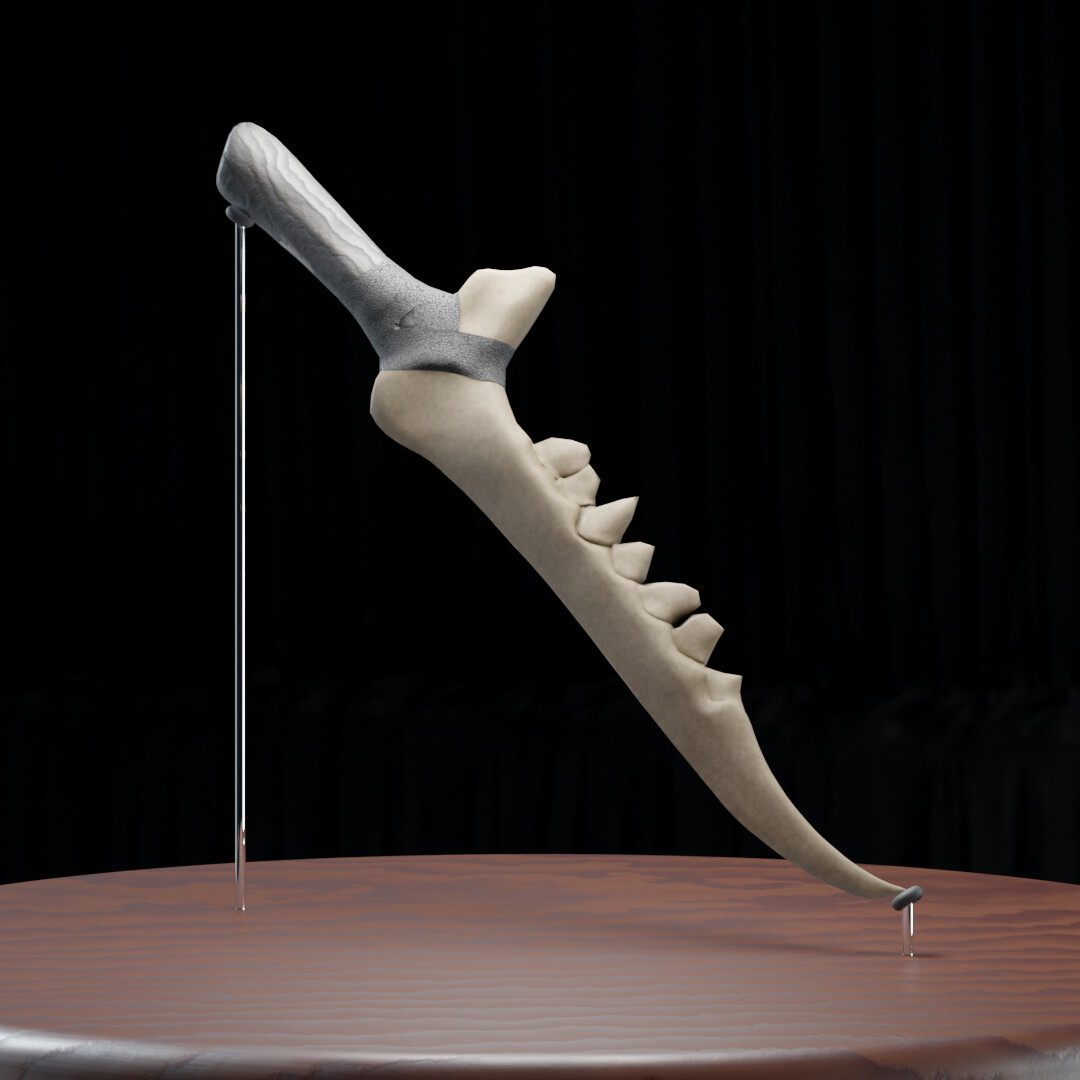 ArtStation - Bone Dagger