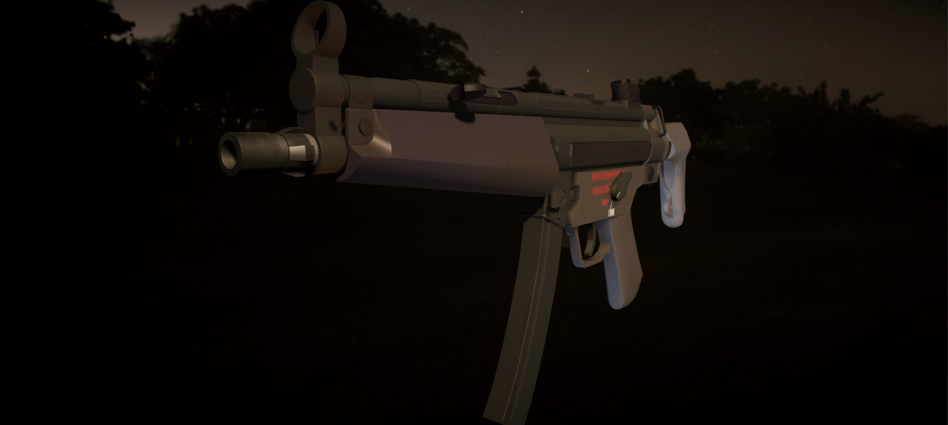 ArtStation - MP5 (Textured)