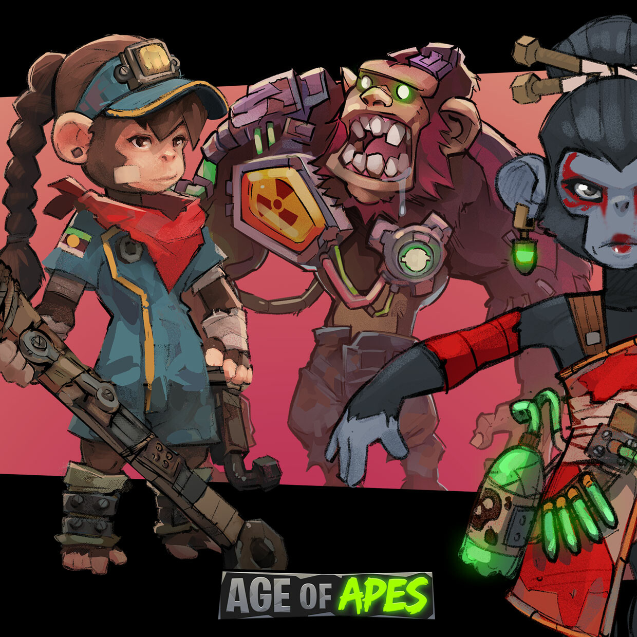 ArtStation - characterdesign age of apes pack 10