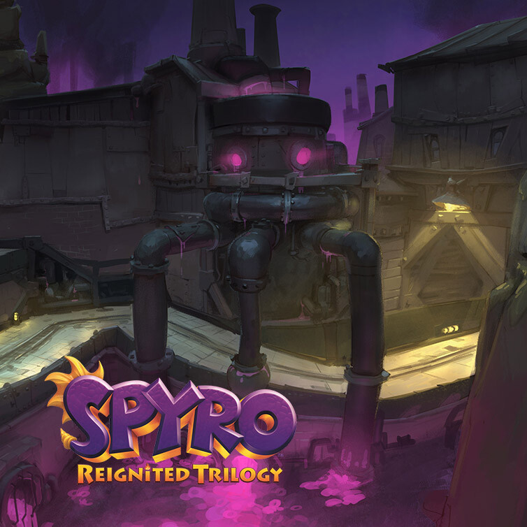 ArtStation - Spyro Reignited - Gnasty Gnorc