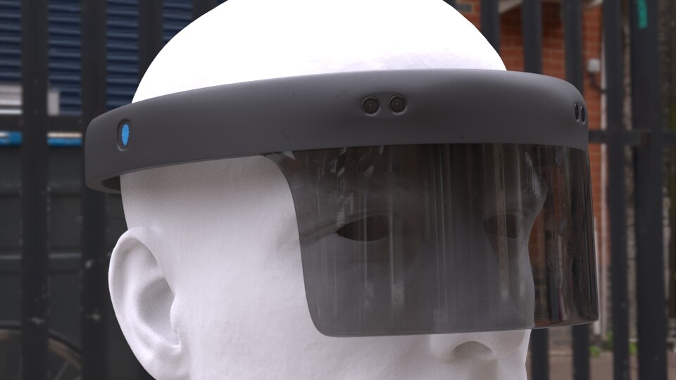 ArtStation - AR Visor for Milk (Working Title)