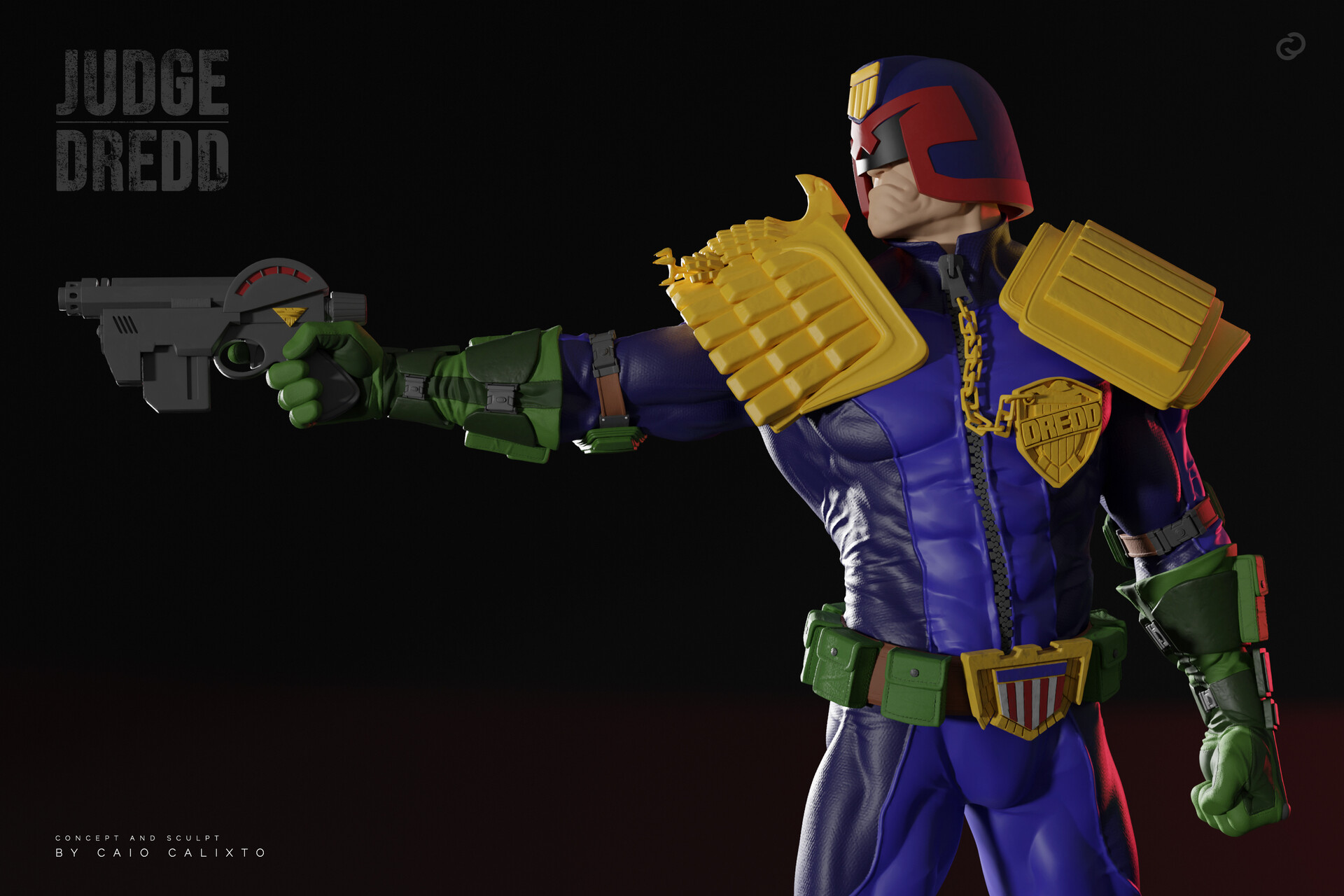 ArtStation - Judge Dredd
