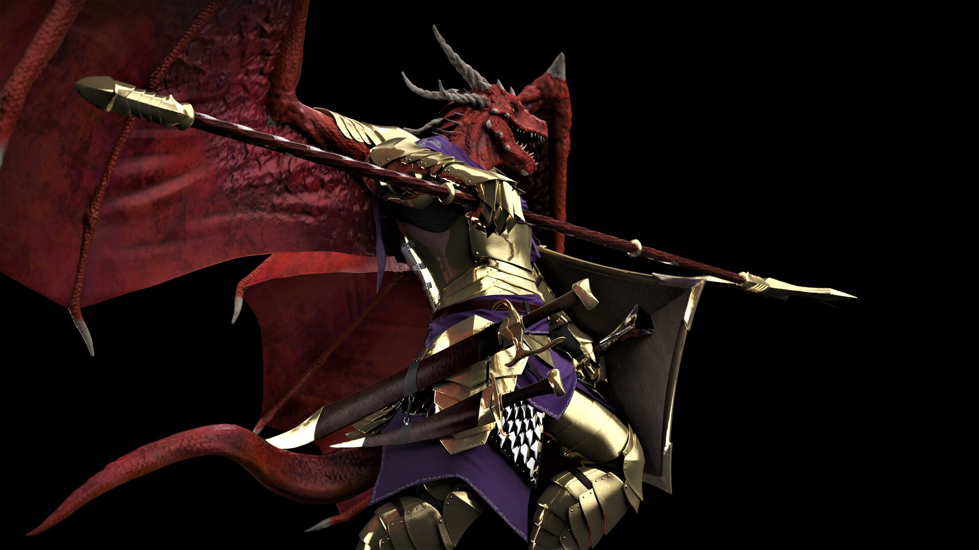 ArtStation - Dragonkin