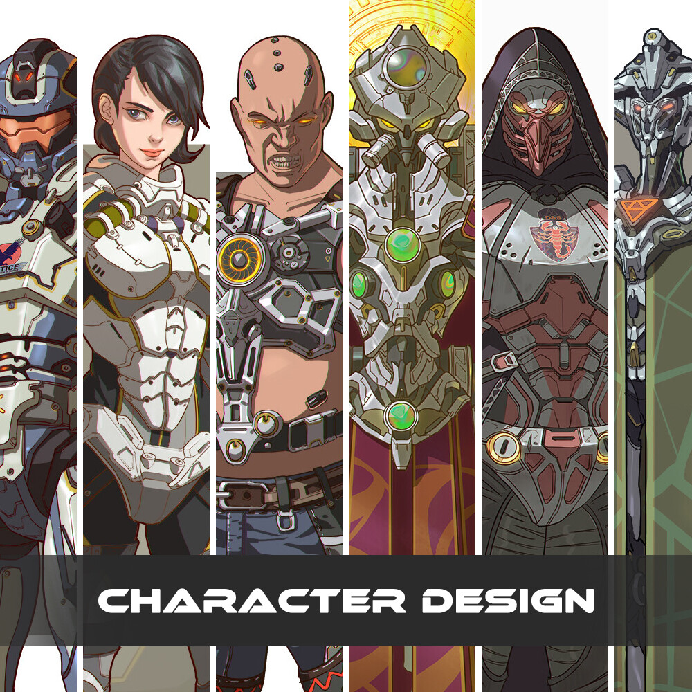 ArtStation - character design（practice）