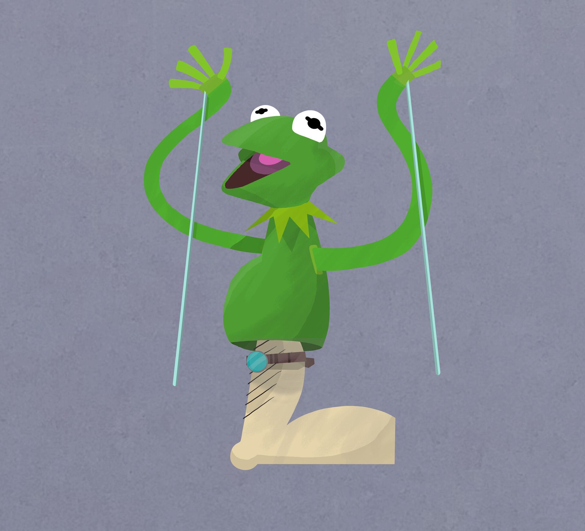 ArtStation - Kermit The Frog