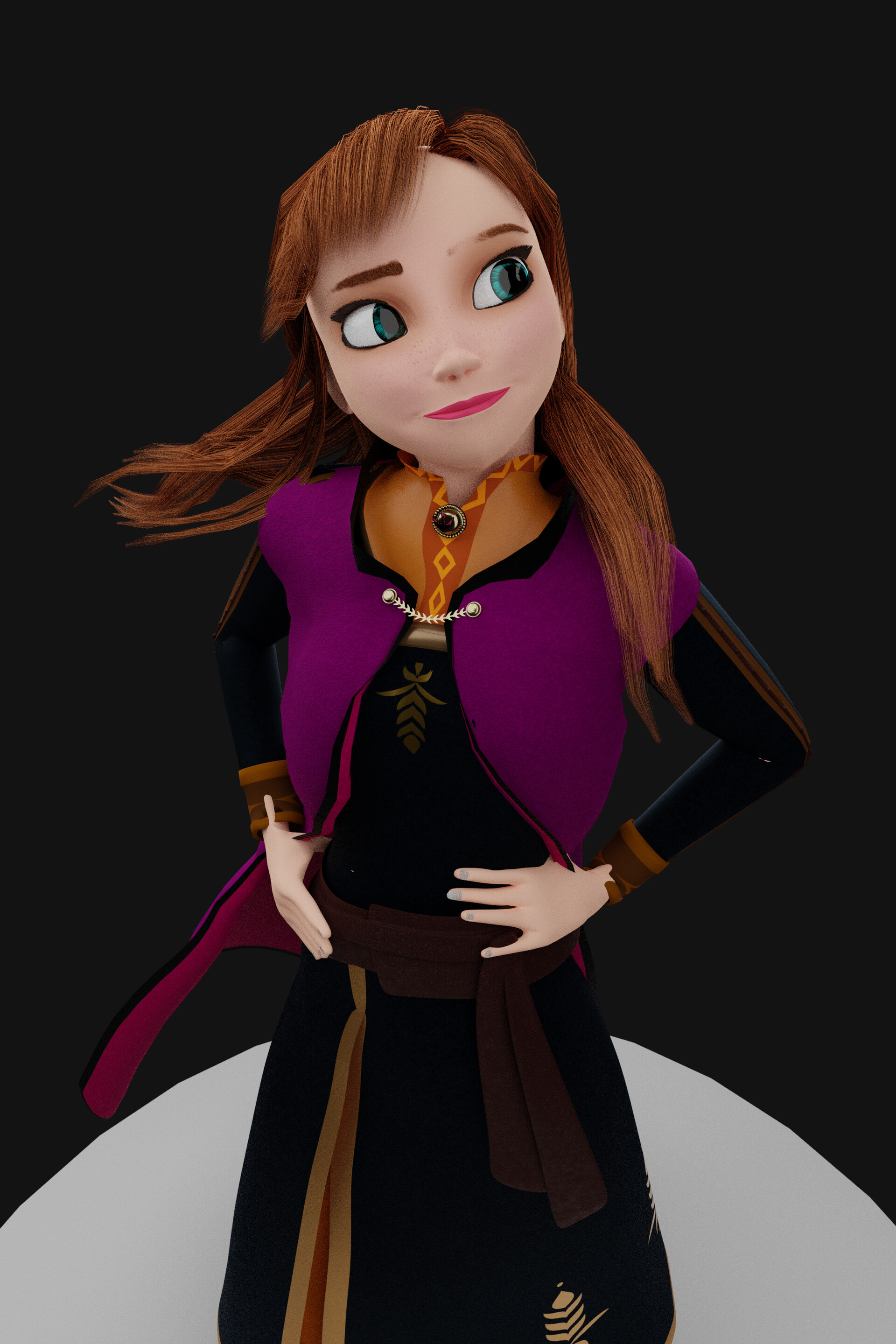 ArtStation - Anna (Frozen)