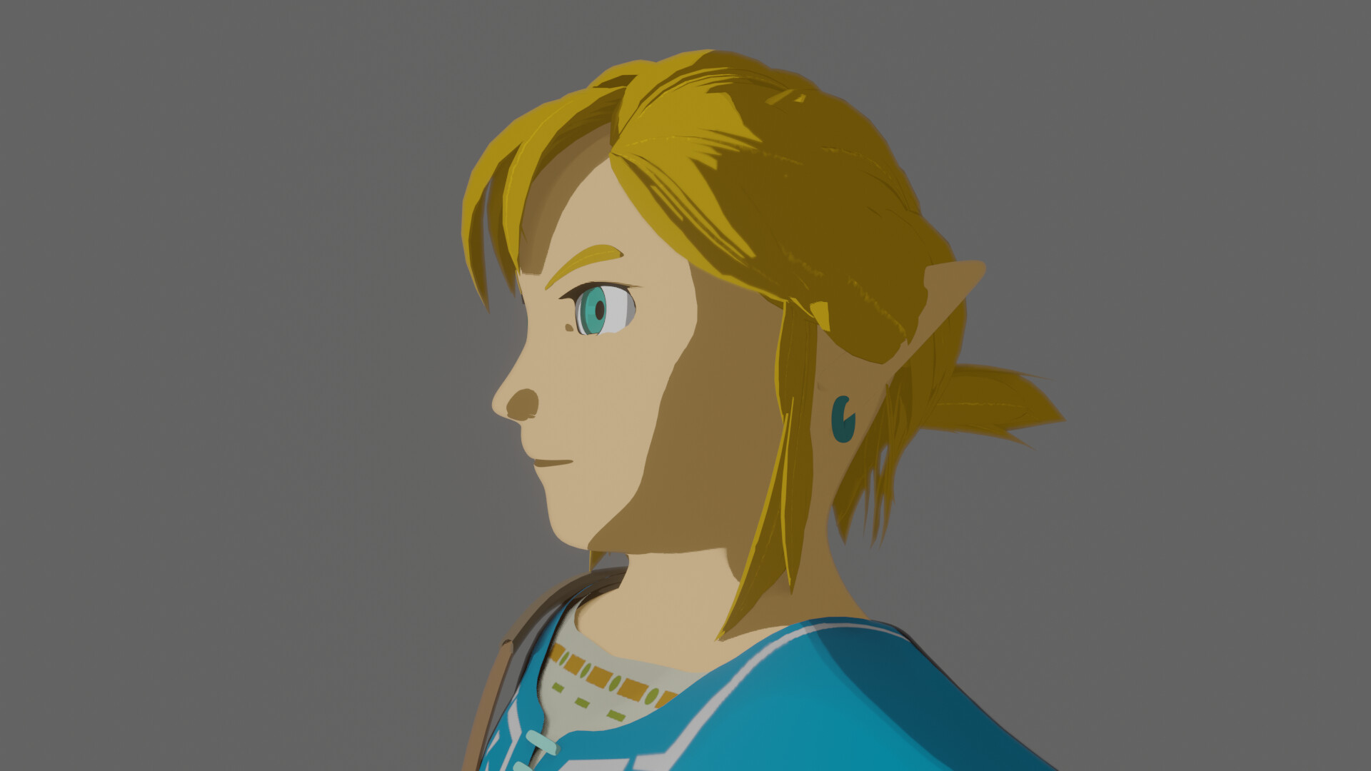 Rob Laughter - Link: Breath of the Wild (Shader Study)