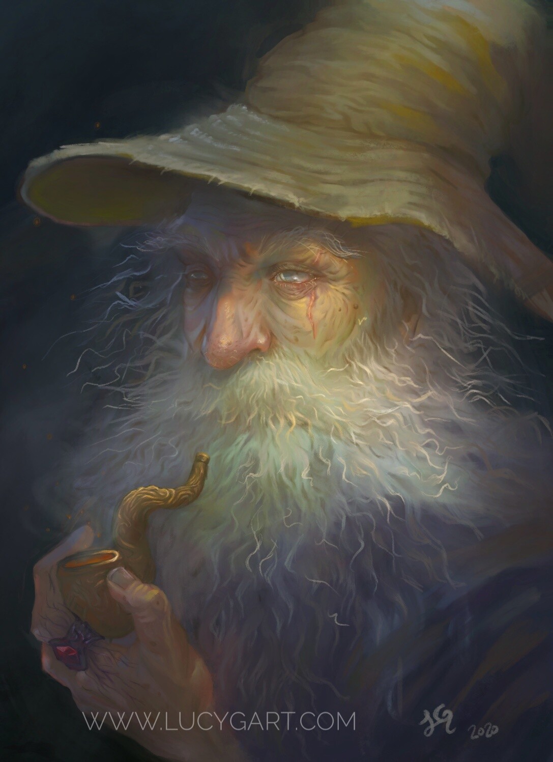 ArtStation - Wizard Portrait