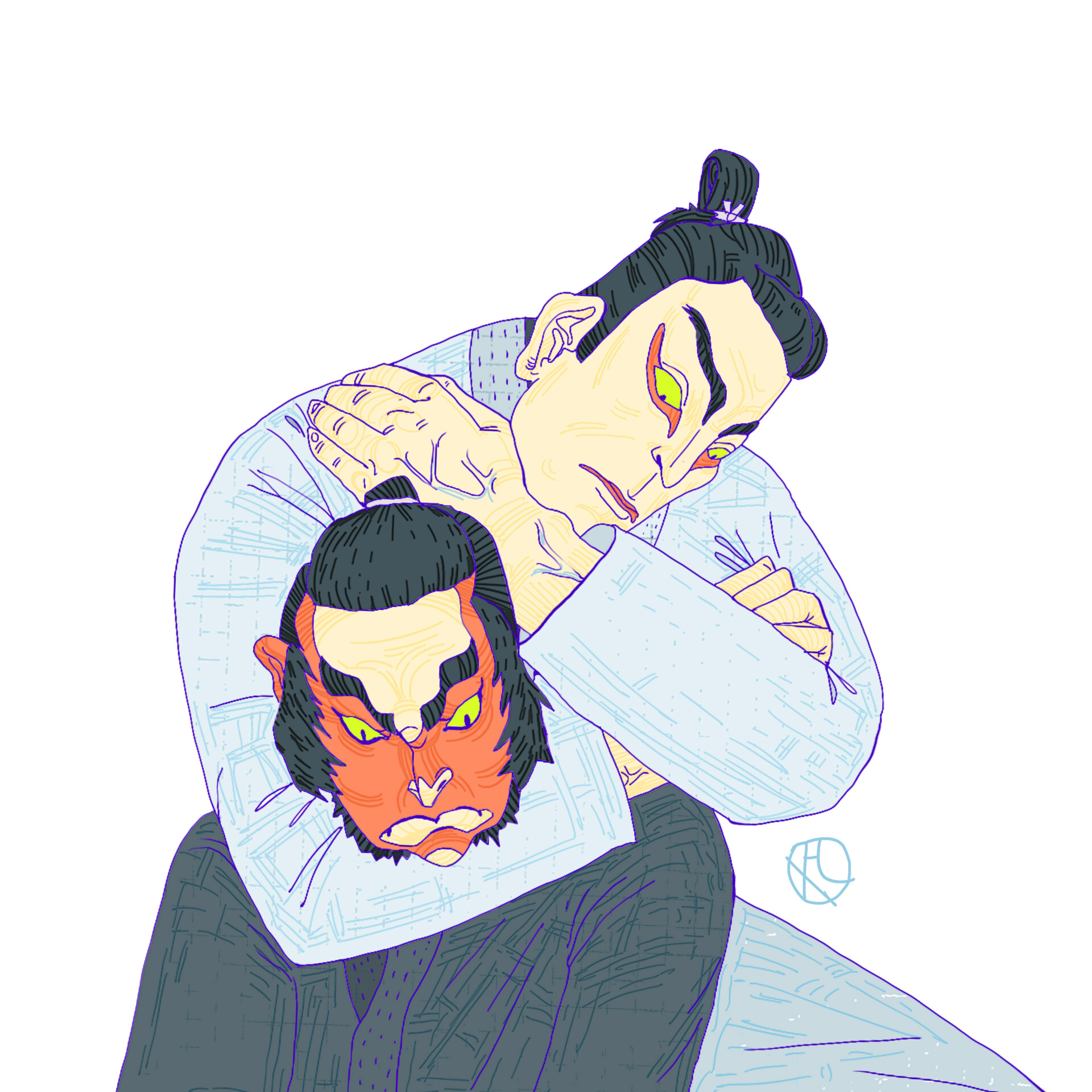 ArtStation - BJJ snakes