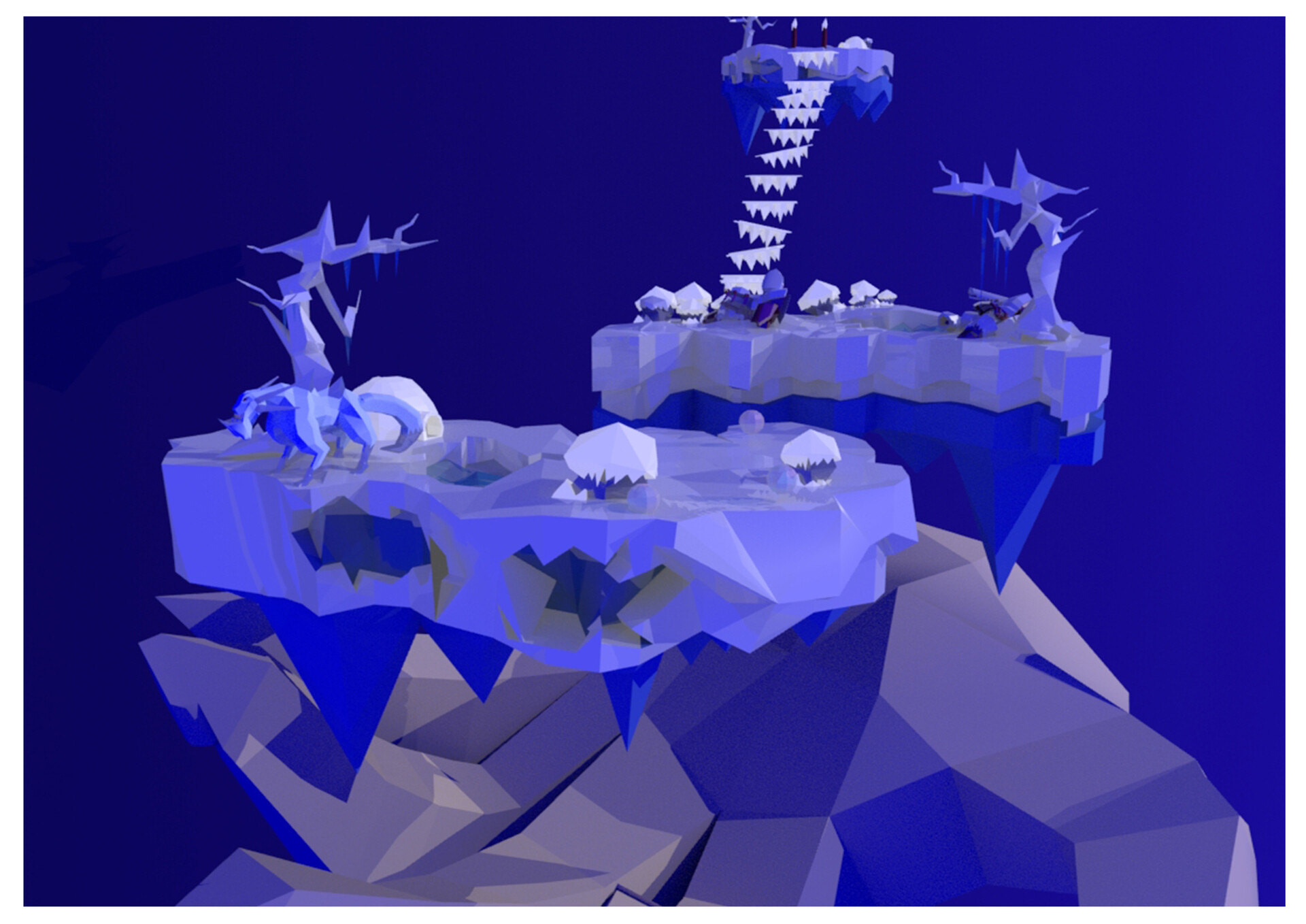 ArtStation - Low Poly Island