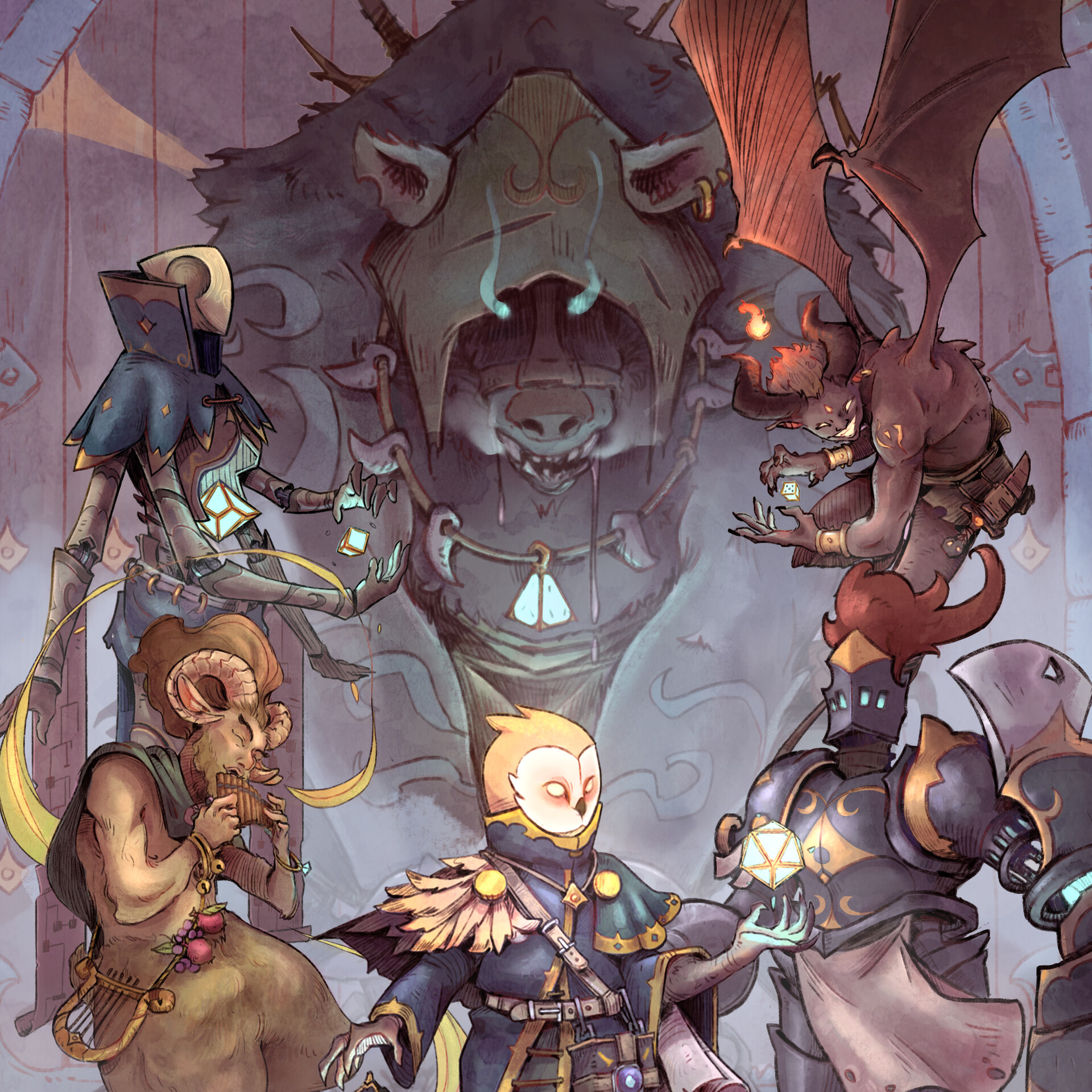 ArtStation - Box of Mystery - Character Design