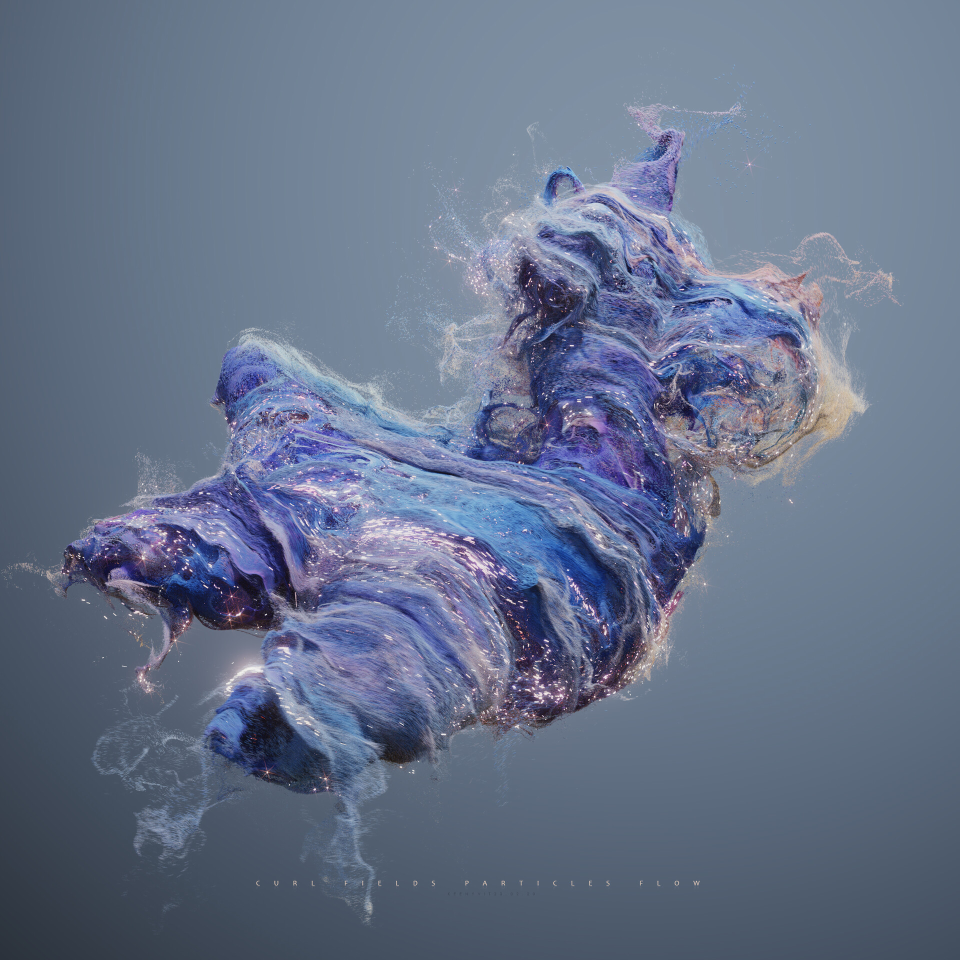 ArtStation - Making of Curling Particles Firefly Houdini Redshift Tutorial