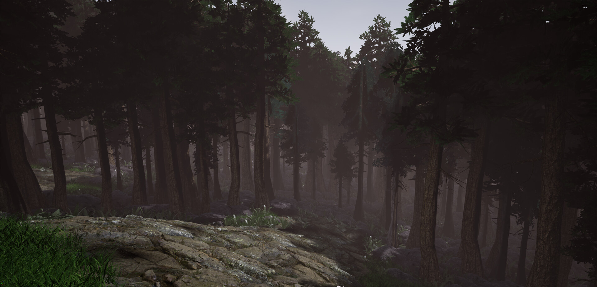 ArtStation - terrain —houdini ，ue4 地形练习