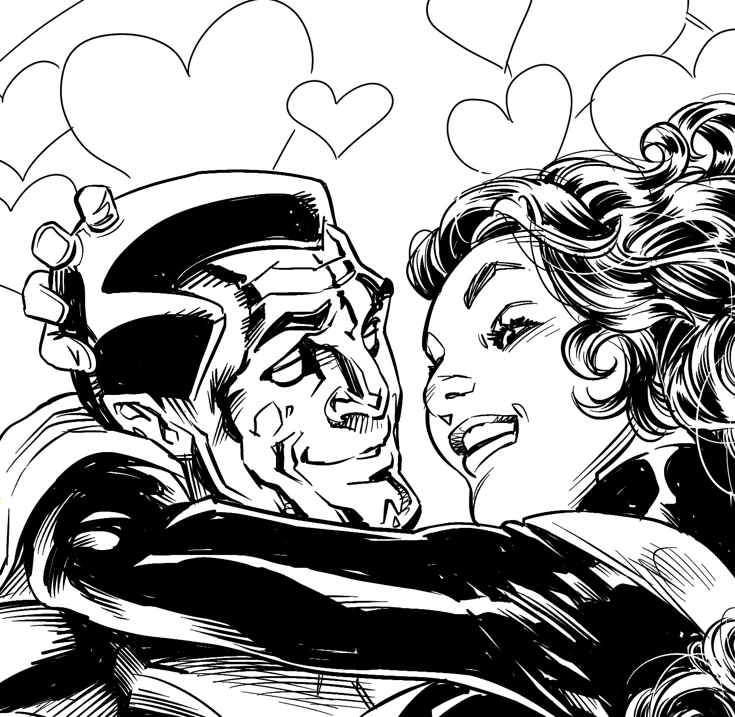 ArtStation - Inking Sample - Terry Dodson